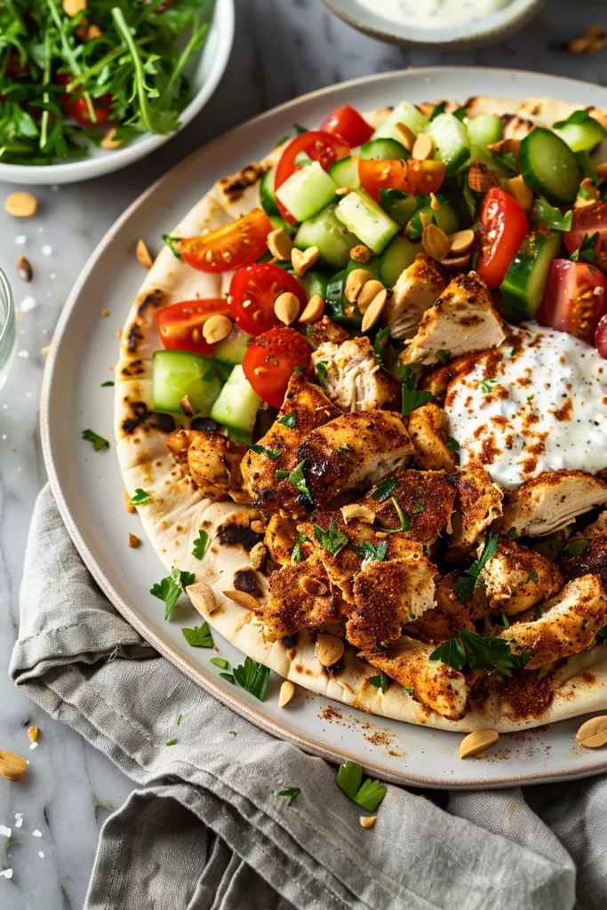 Chicken Shawarma Sheetpan Dinner - Delicious - Healthy Dinner Meals