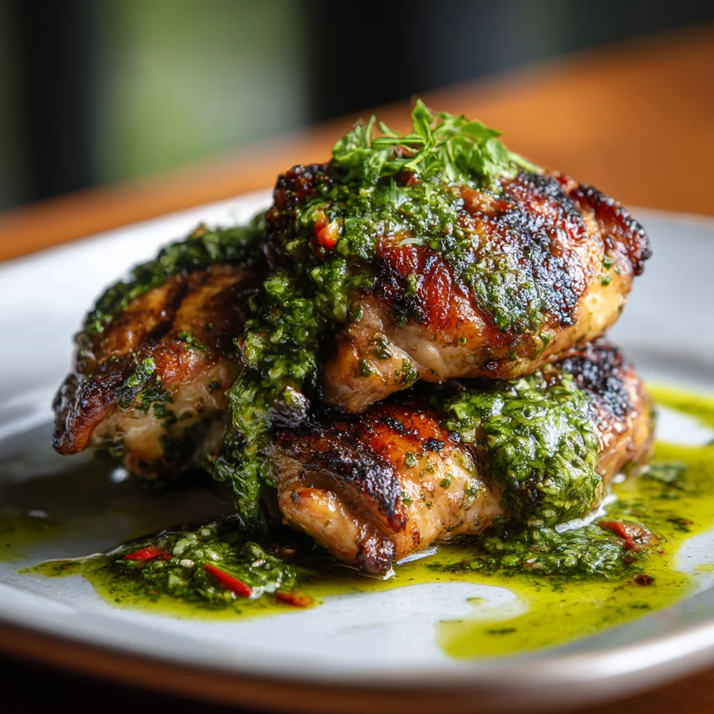 Chimichurri Chicken: Perfectly Grilled Flavorful Delight - Healthy ...