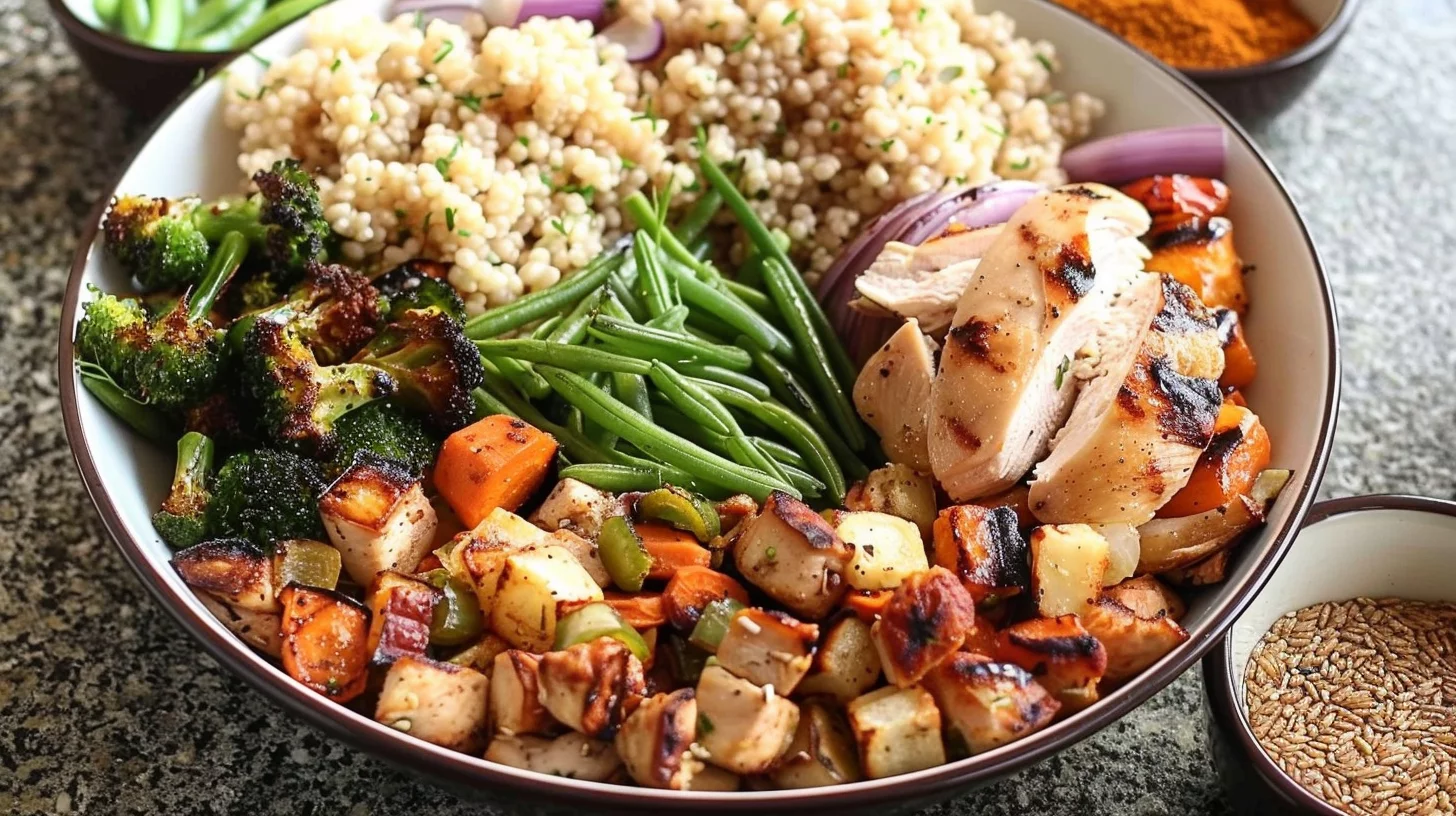 Grilled Chicken and Veggie Bowl: Ultimate Healthy Delight - Healthy ...