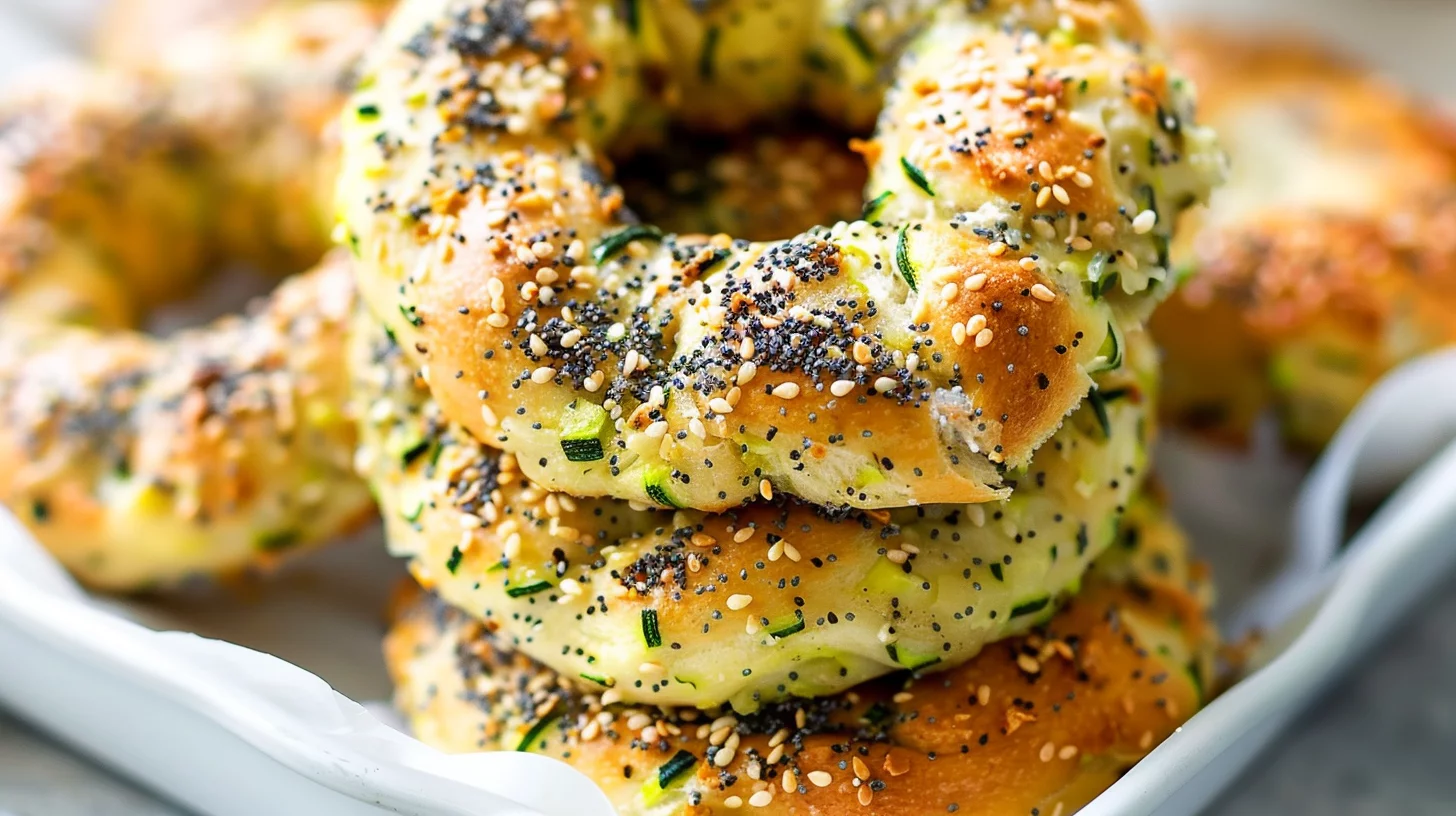 Zucchini Bagels Low Carb Keto: Perfect Homemade Treat - Healthy Dinner ...