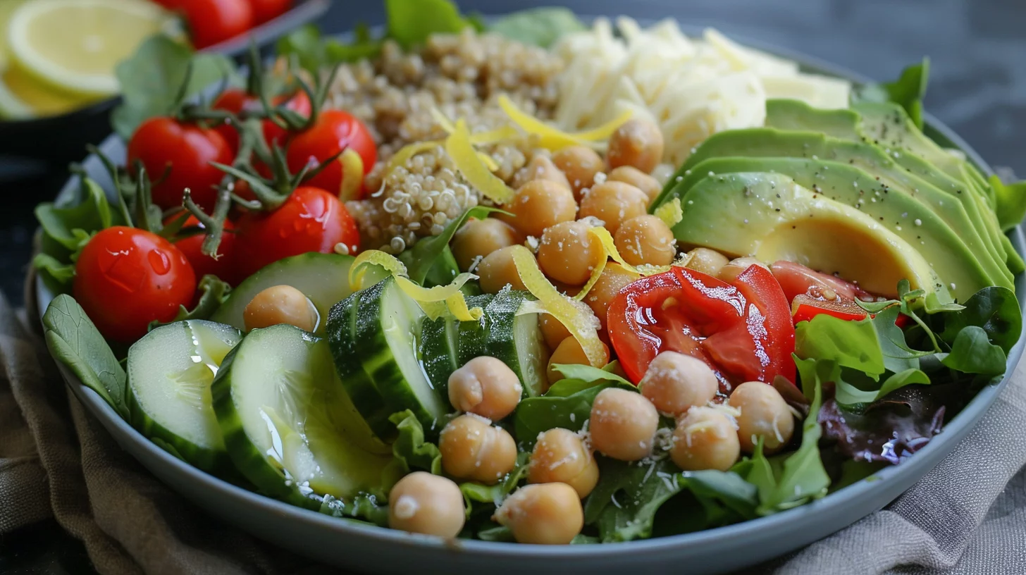 Balanced Salad Bowl Recipes: Ultimate Energy Boost Salad - Healthy ...