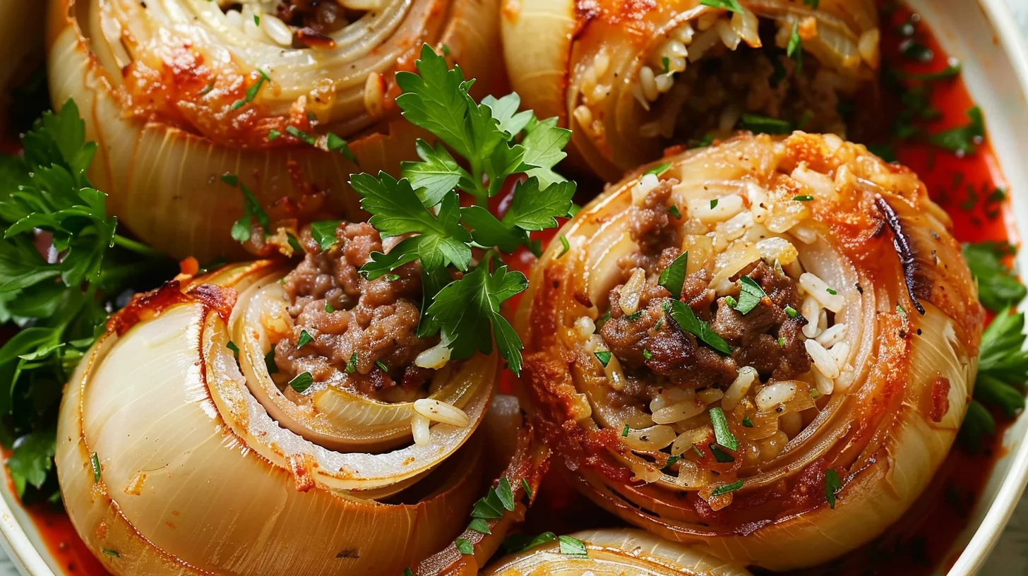 Greek Stuffed Onions: Bold and Flavorful Mediterranean Delight ...