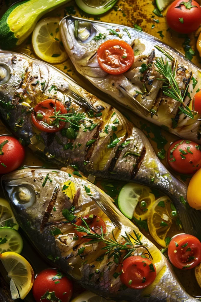Grilled Fish and Veggie Plate: Savor the Ultimate Grilling Experience ...