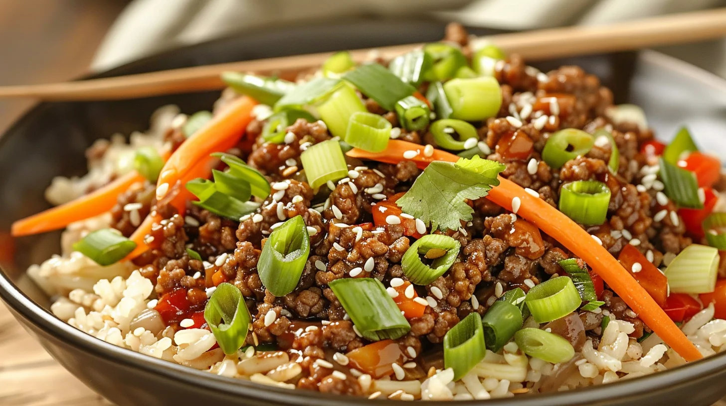 Healthy Ground Beef Rice Bowls: Ultimate Protein-Packed Meal - Healthy ...