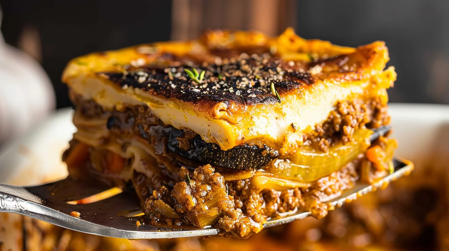Traditional Outrageously Delicious Greek Moussaka: Irresistible ...